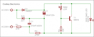 Automatic LED Night Light Circuit - Codrey Electronics