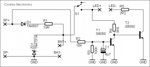 Mini Solar Garden/Street Light - Codrey Electronics