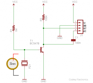 Ultra-Sensitive Knock Sensor - Codrey Electronics