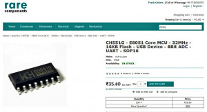 Cheap CH551G MCU with USB Controller – Part 1 - Codrey Electronics
