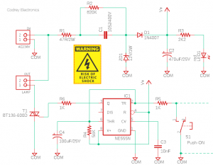 Self-Timing LED Lamp - Codrey Electronics