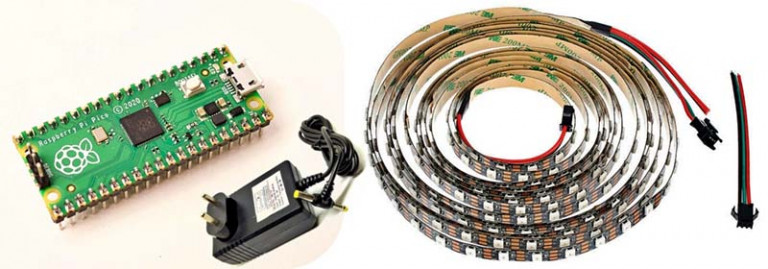 Raspberry Pi Pico Xmas Pixels - Codrey Electronics