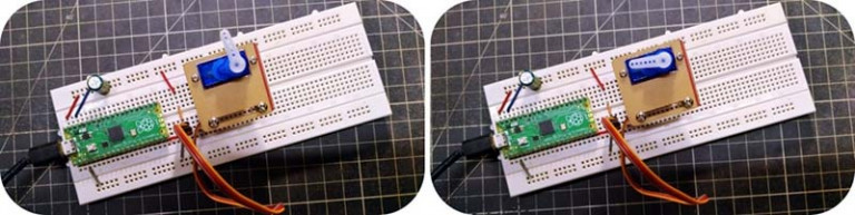 Raspberry Pi Pico & Sweeping Servo - Codrey Electronics