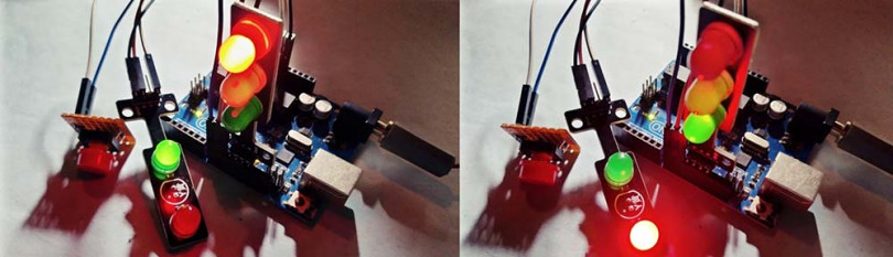 Arduino Traffic Lights (v2) – Crosswalk Button - Codrey Electronics