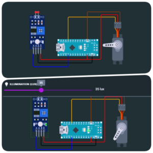Photosensitive Hobby Servo - Codrey Electronics