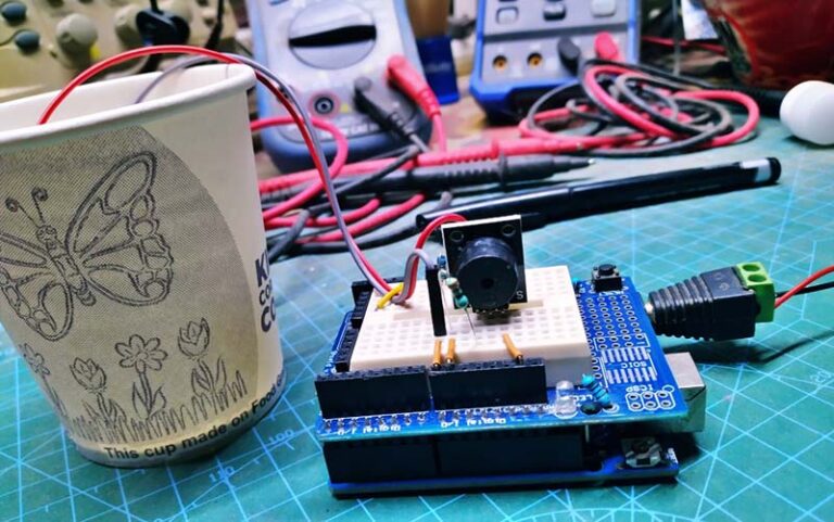 Water Outflow Alarm v1 - Codrey Electronics