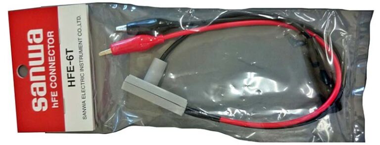 hFE Test Connector/Adapter for Analog Multimeter - Codrey Electronics