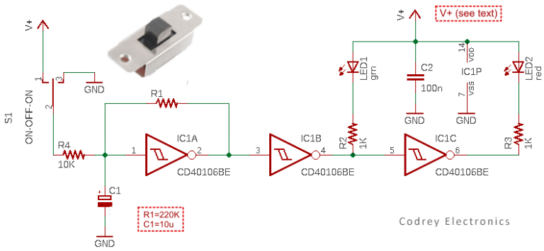 Door Status LED Indicator - Codrey Electronics